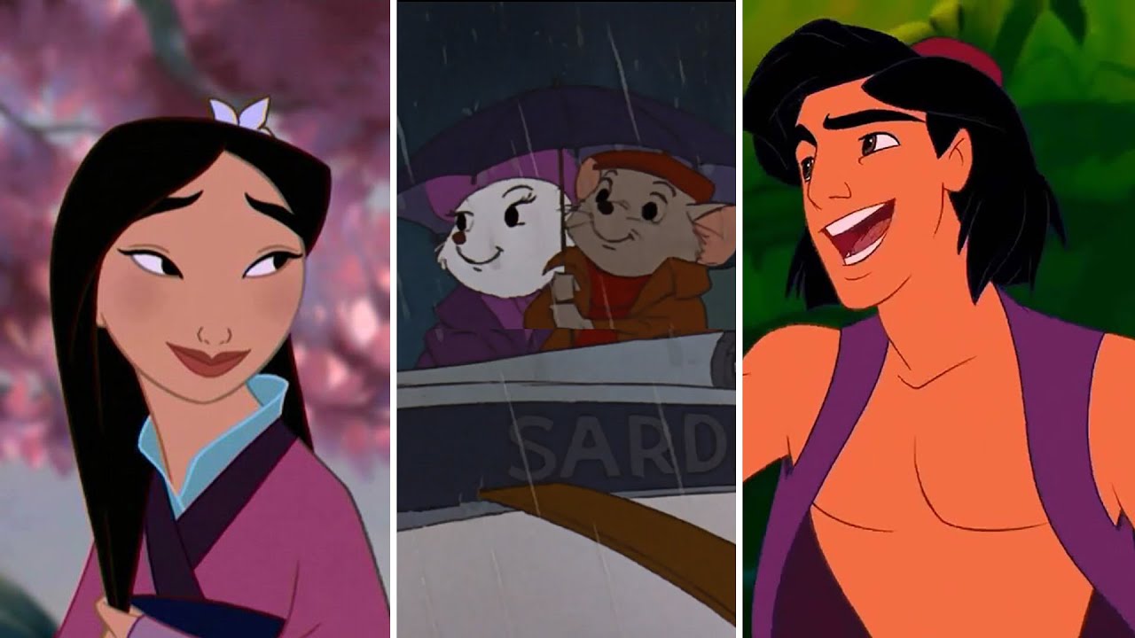 Mulan, Aladdin, and the Rescuers Unite for One Epic Night! - YouTube