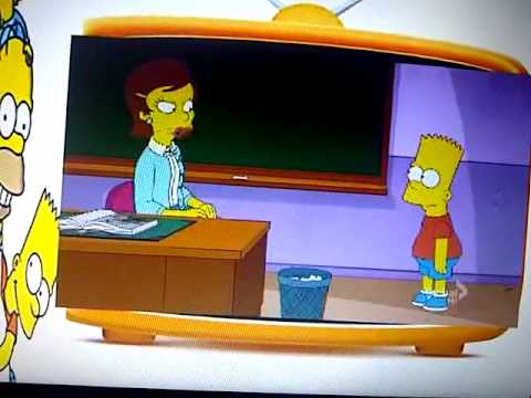 bart destroys classroom - YouTube
