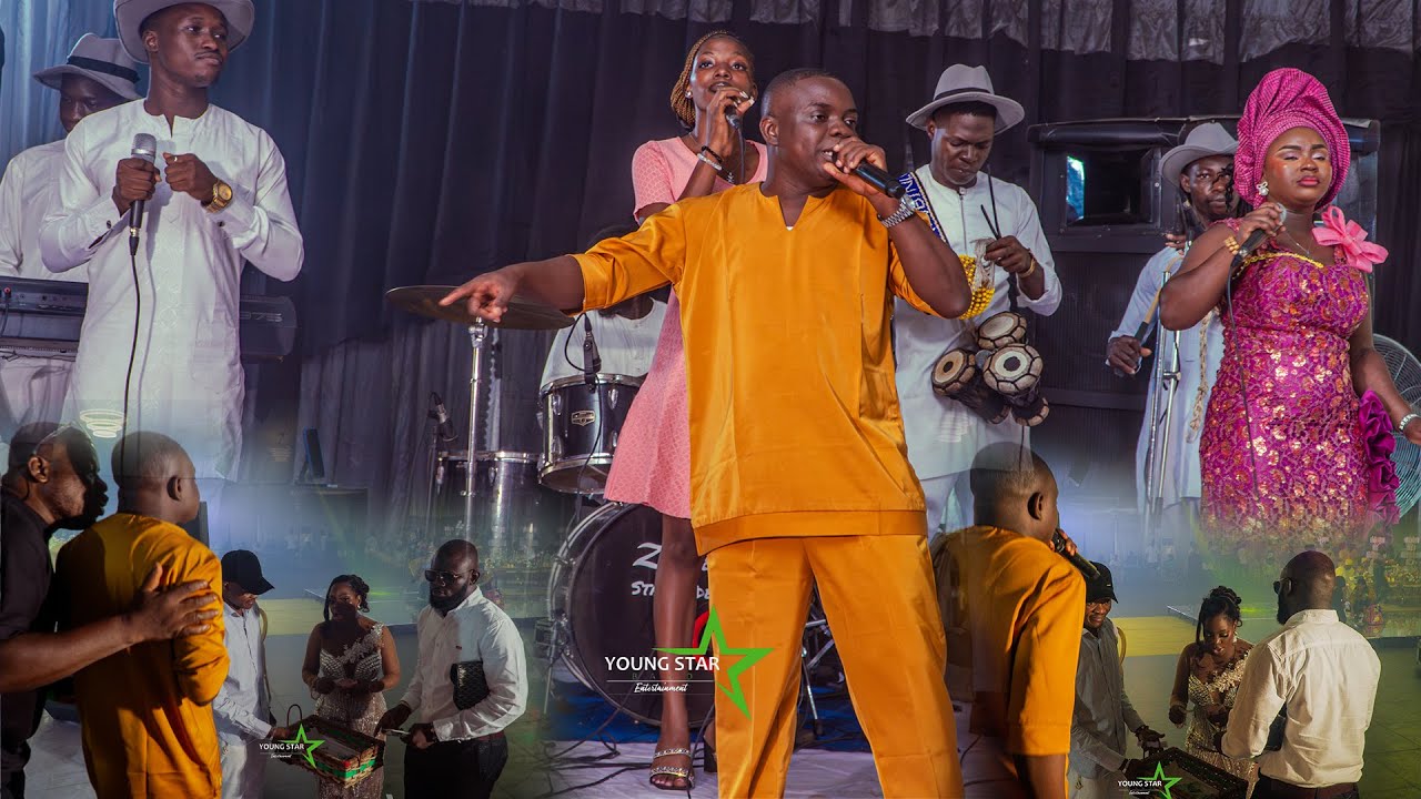 Youngstar band performance at Tunde and seyi Weddin celebration - YouTube