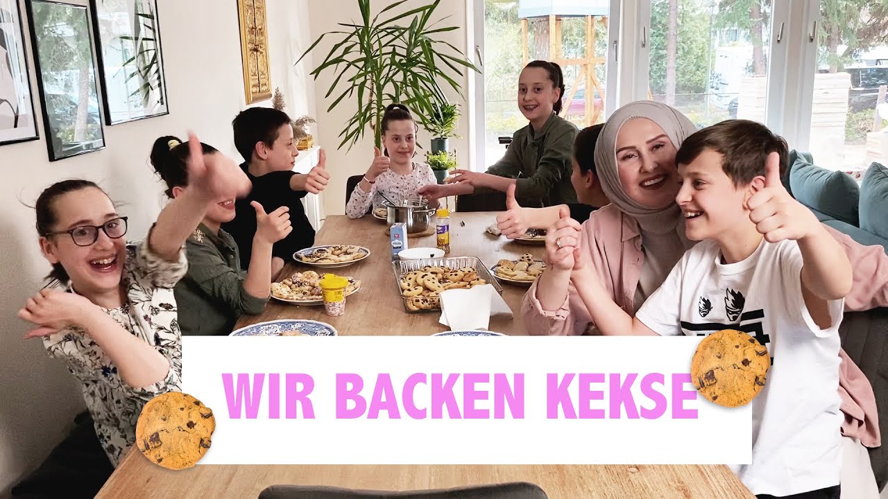 Wir backen Kekse | Berliner Sechslinge - YouTube