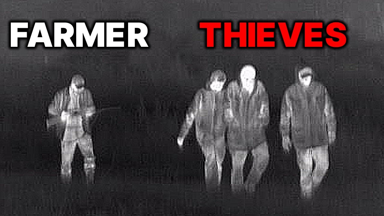 Thieves Invade Farm But Farmer Does Something Unbelievable - YouTube