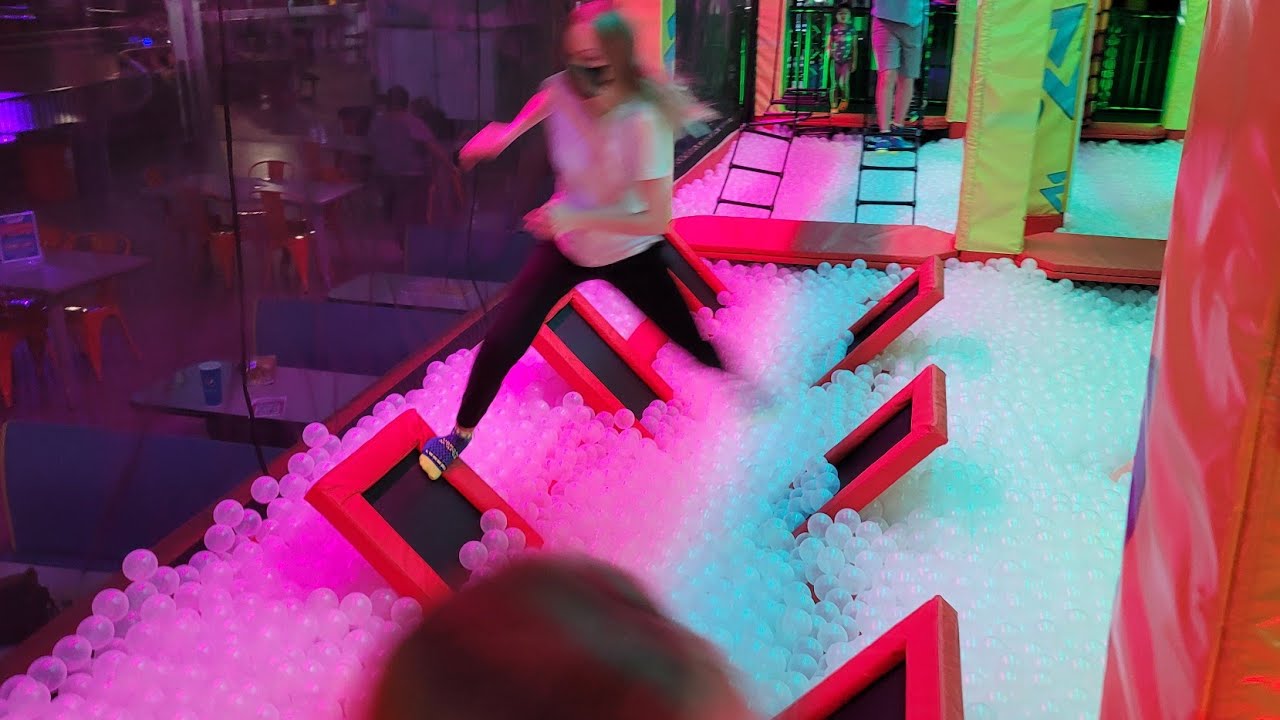 chilling at urban air - YouTube