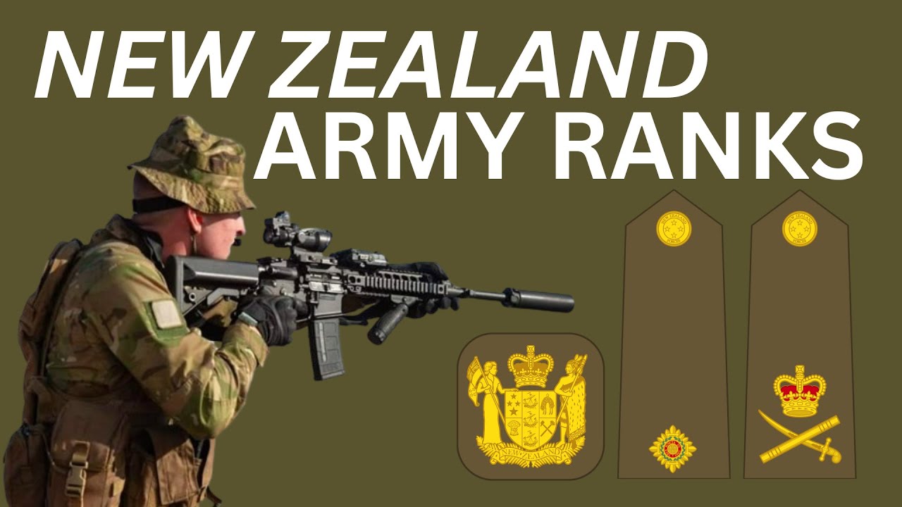 NEW ZEALAND ARMY RANKS - YouTube