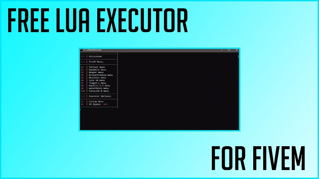 New Update of Hizzzu.exec free fivem exec - YouTube