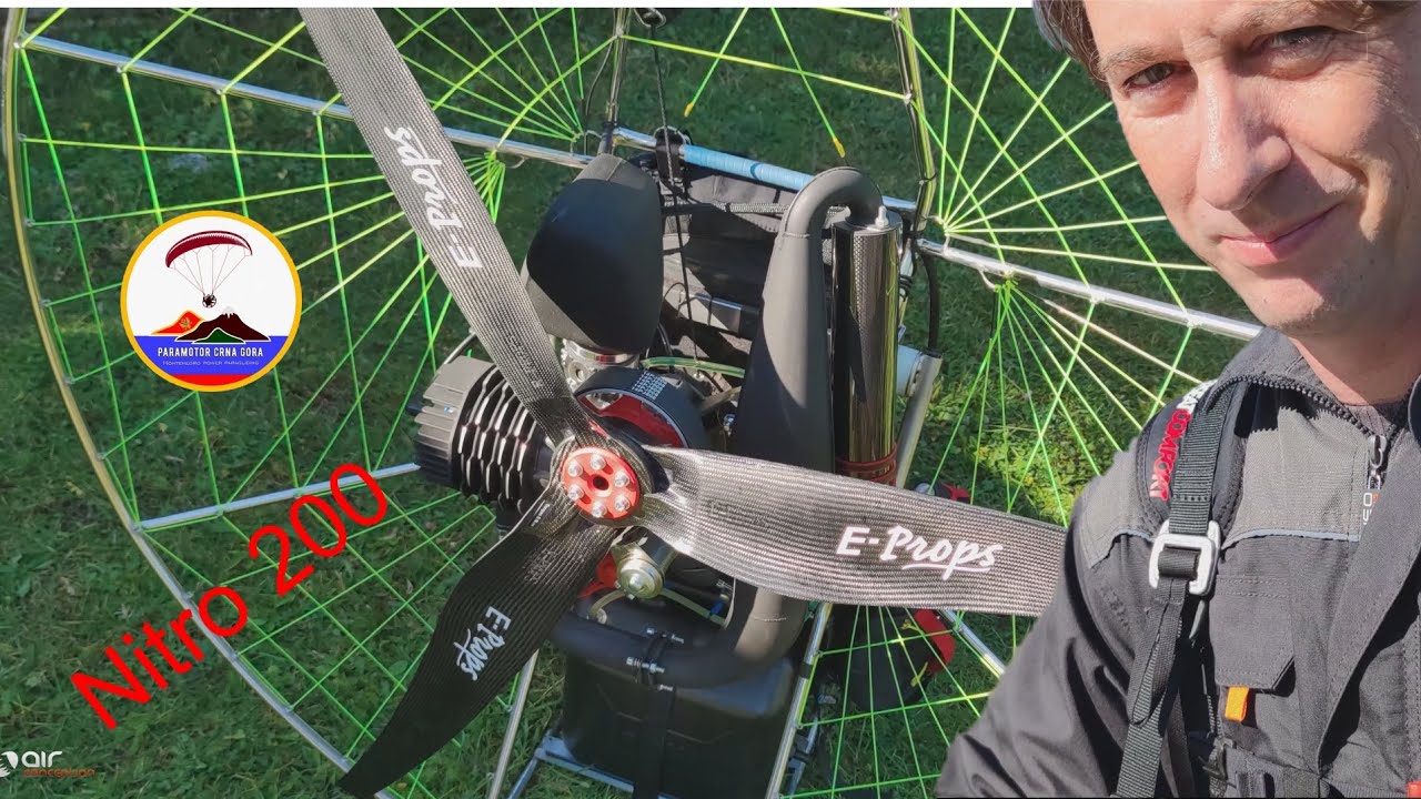 New engine Nitro 200 - YouTube