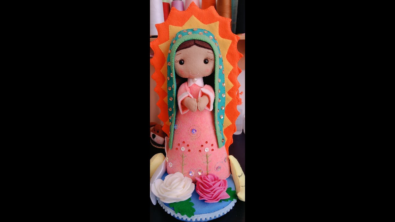 tutorial gratis virgen de Guadalupe - YouTube