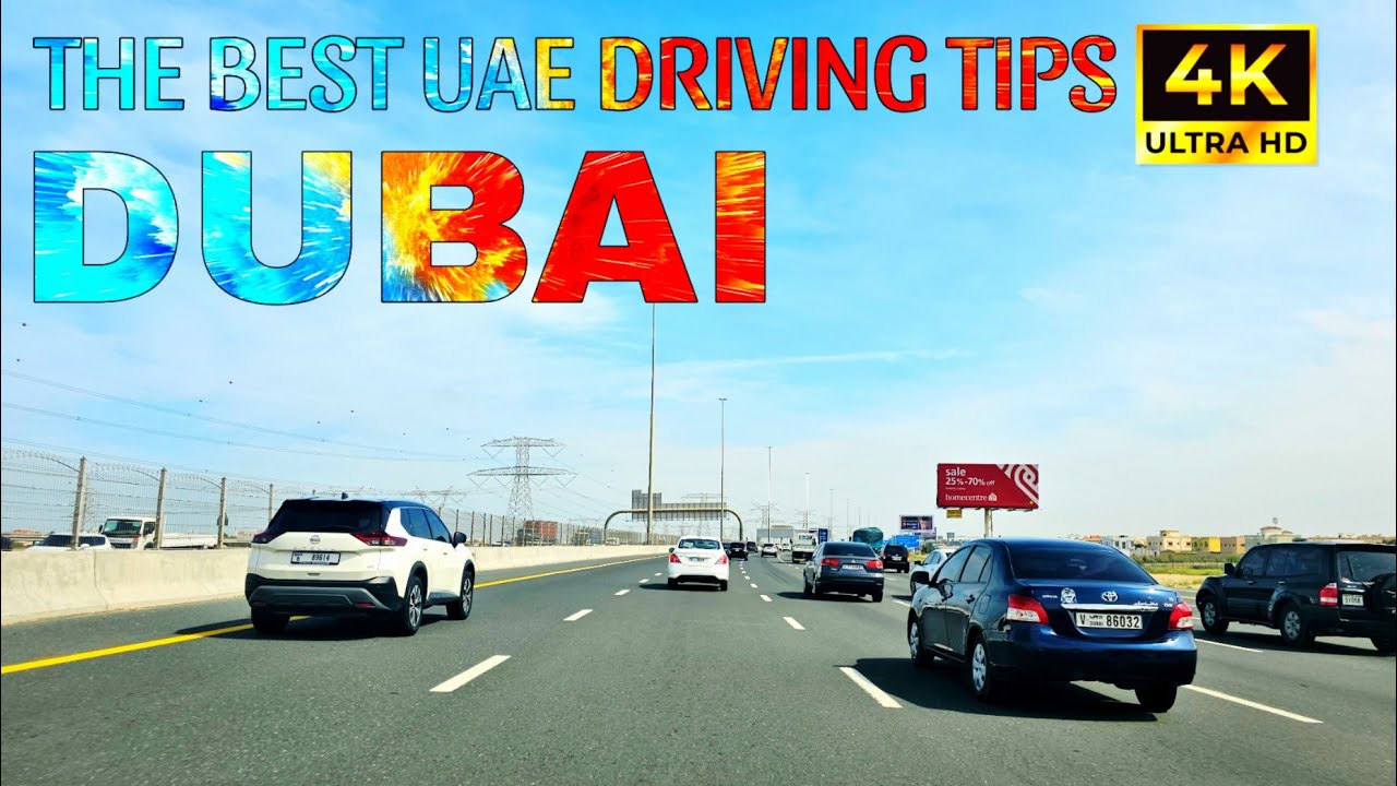 Exquisite Views: DUBAI Gharhoud To Al Ain Road Scenic Drive 4K HDR ...
