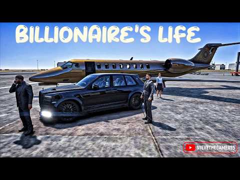 GTA 5 MODS LET'S GO TO WORK BILLIONAIRE'S LIFE