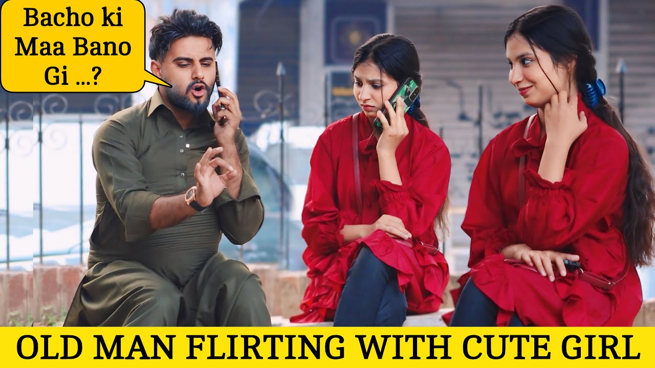 Tharki Old Man Flirting With Cute Girl @ThatWasCrazy - YouTube