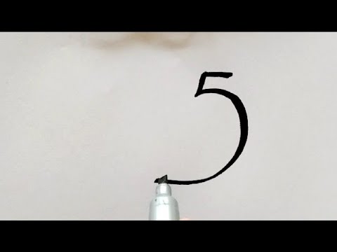 Drawing From a Letter 5 | Learn How to Draw - YouTube