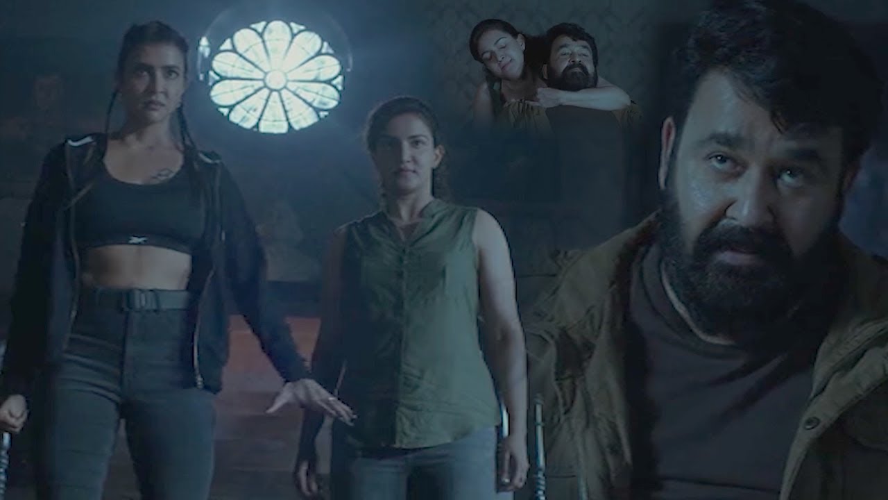 Mohanlal Fight With Manchu Lakshmi & Honey Rose Ultimate Scene | Maa ...
