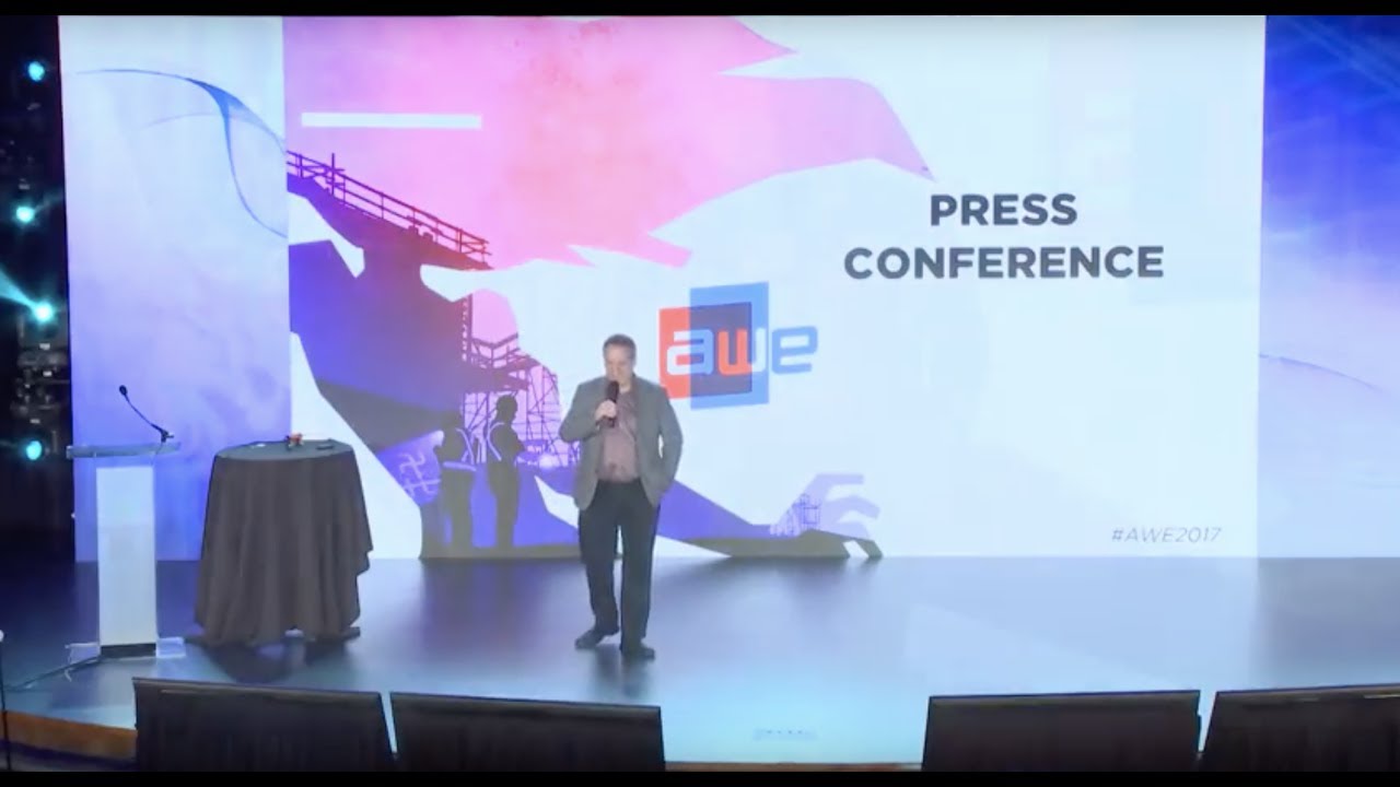 AWE USA 2017 Press Conference - YouTube