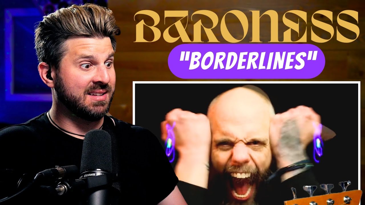 Whoa, I forgot about BARONESS. Bass Teacher REACTS to "Borderlines" - YouTube