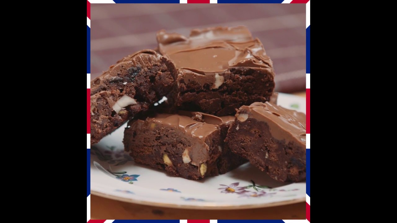 Bourbon Biscuit Tiffin | British Corner Shop - YouTube