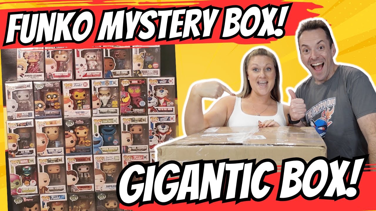 The BEST VIDEO EVER opening up a $100 Funko Pop Mystery Box Unboxing ...