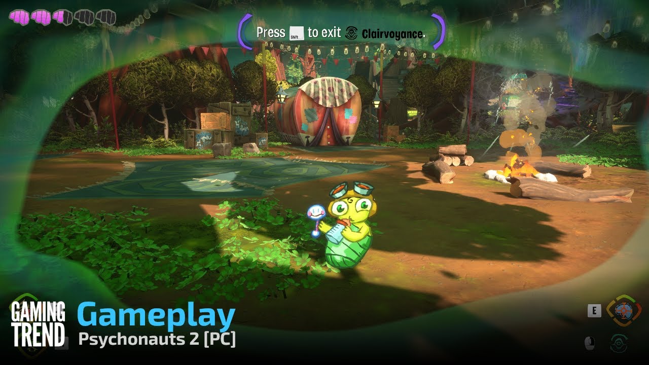Psychonauts 2 Gameplay Part 2 - PC [Gaming Trend[ - YouTube