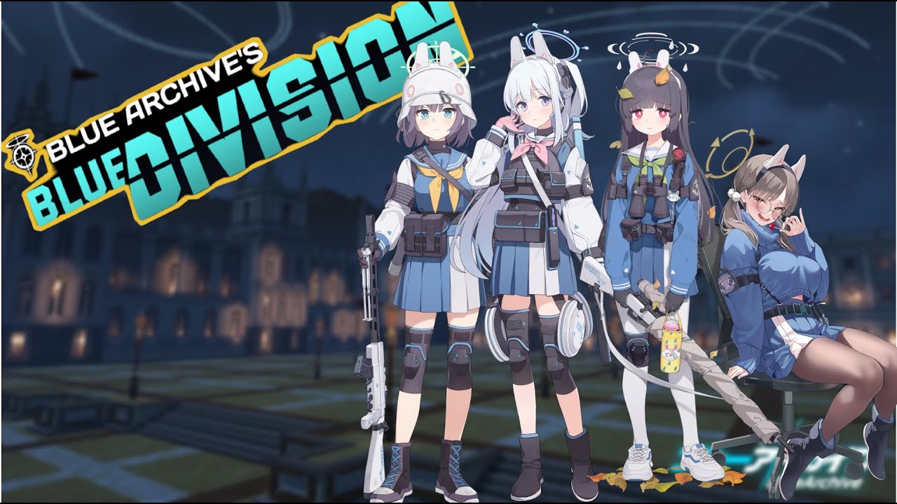 Blue Archive - Third Person Shooter - Blue Division - Gameplay - YouTube