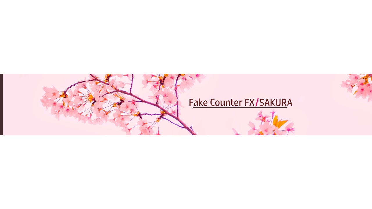 Fake Counter FX /SAKURA のライブ配信 - YouTube