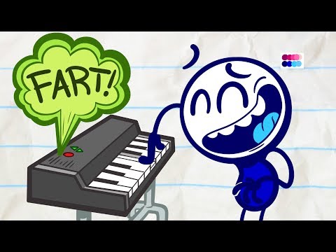 Pencilmate Makes A SONG! | Animated Cartoons Characters | Animated Short Films