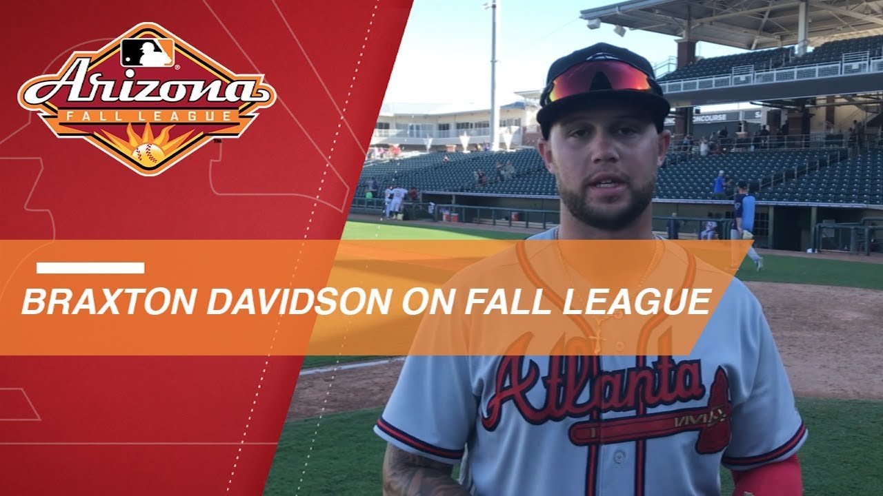 Braxton Davidson discusses Fall League performance - YouTube