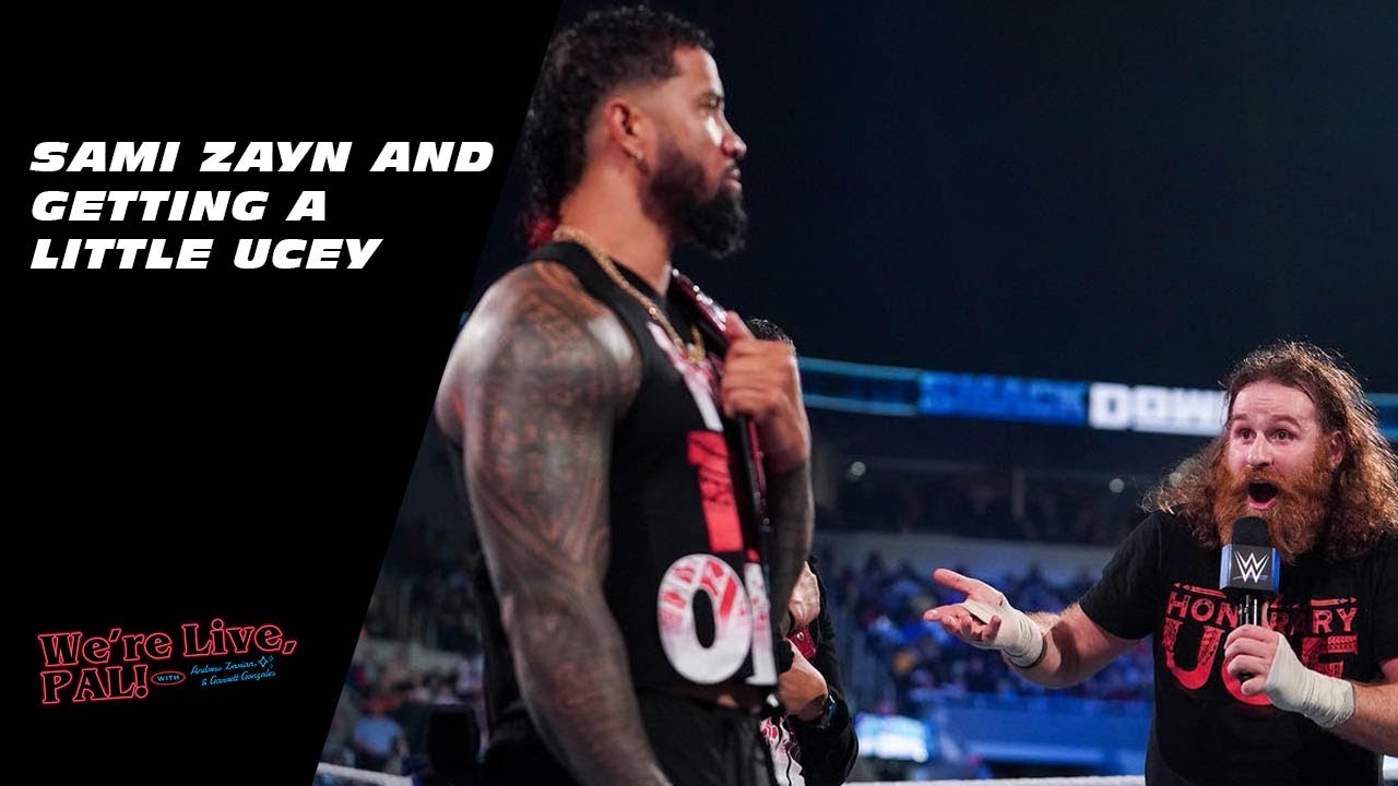 Sami Zayn and getting ucey | We're Live, Pal - YouTube