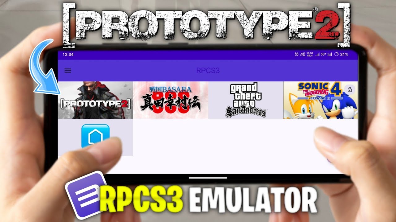 🔥RPCS3 Emulator | PROTOTYPE 2 Game Test On RPCS3 Emulator Android ...