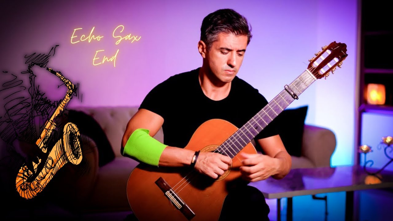 Guitar 🎸 vs Sax 🎷 | Echo Sax End by Caleb Arredondo - YouTube