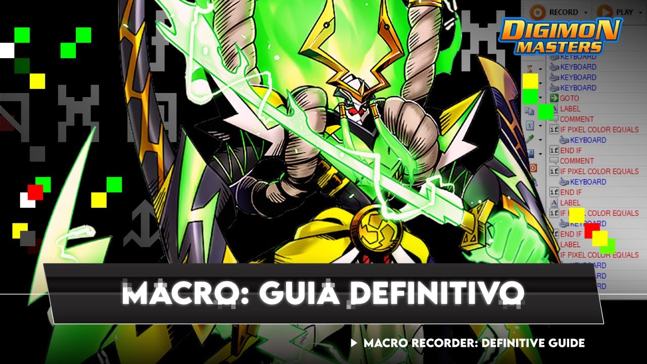 MACRO: INSTALAÇÃO E CONFIGURAÇÃO ! / DIGIMON MASTERS ONLINE / DMO - YouTube