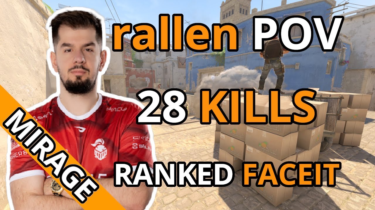 WHAT 10 YEARS OF PRO CS LOOKS LIKE | rallen POV | FACEIT RANKED - YouTube