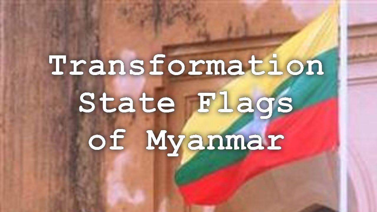Myanmar Flag Animation - YouTube