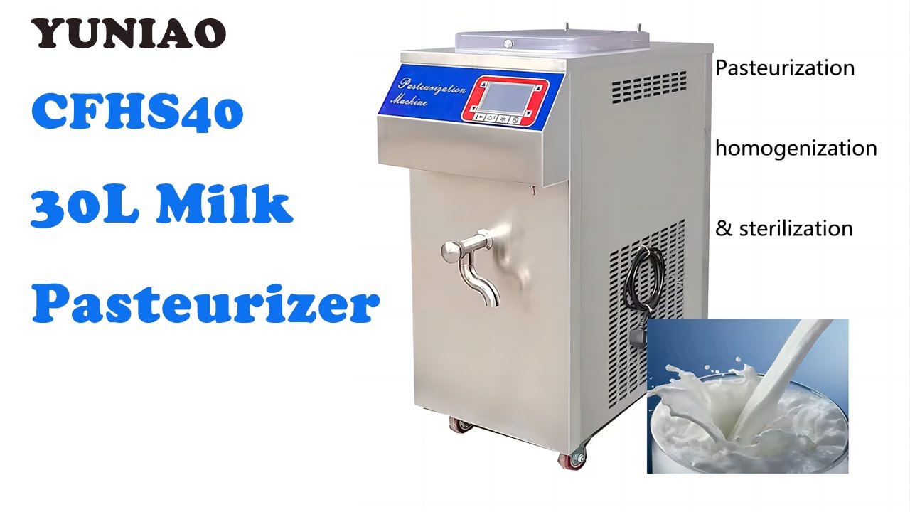 Pasteurizer pastry homogenizer ice cream sterilization gelato mixture ...