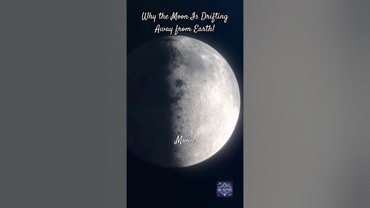 Why the Moon Is Drifting Away from Earth! - YouTube