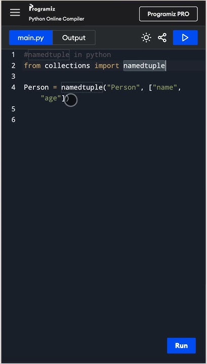 NamedTuples: Python’s Cleanest Data Hack! #Python #CodingShorts - YouTube