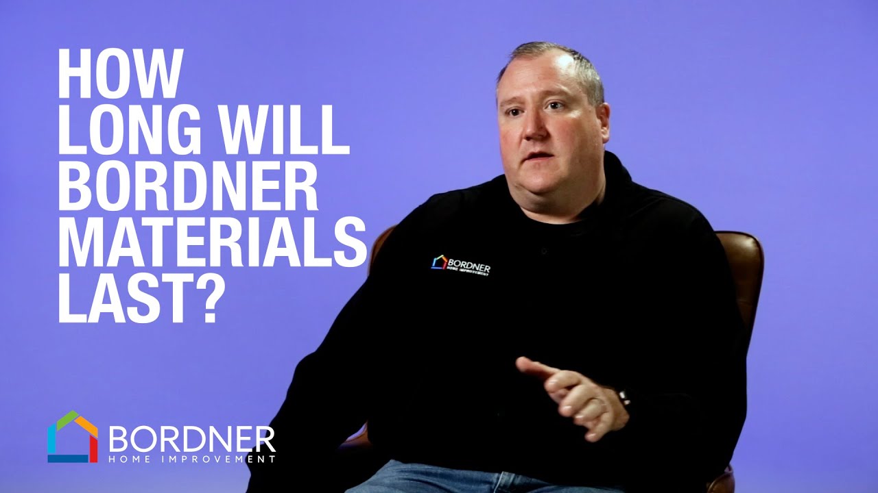 How Long Will Bordner Materials Last? - YouTube