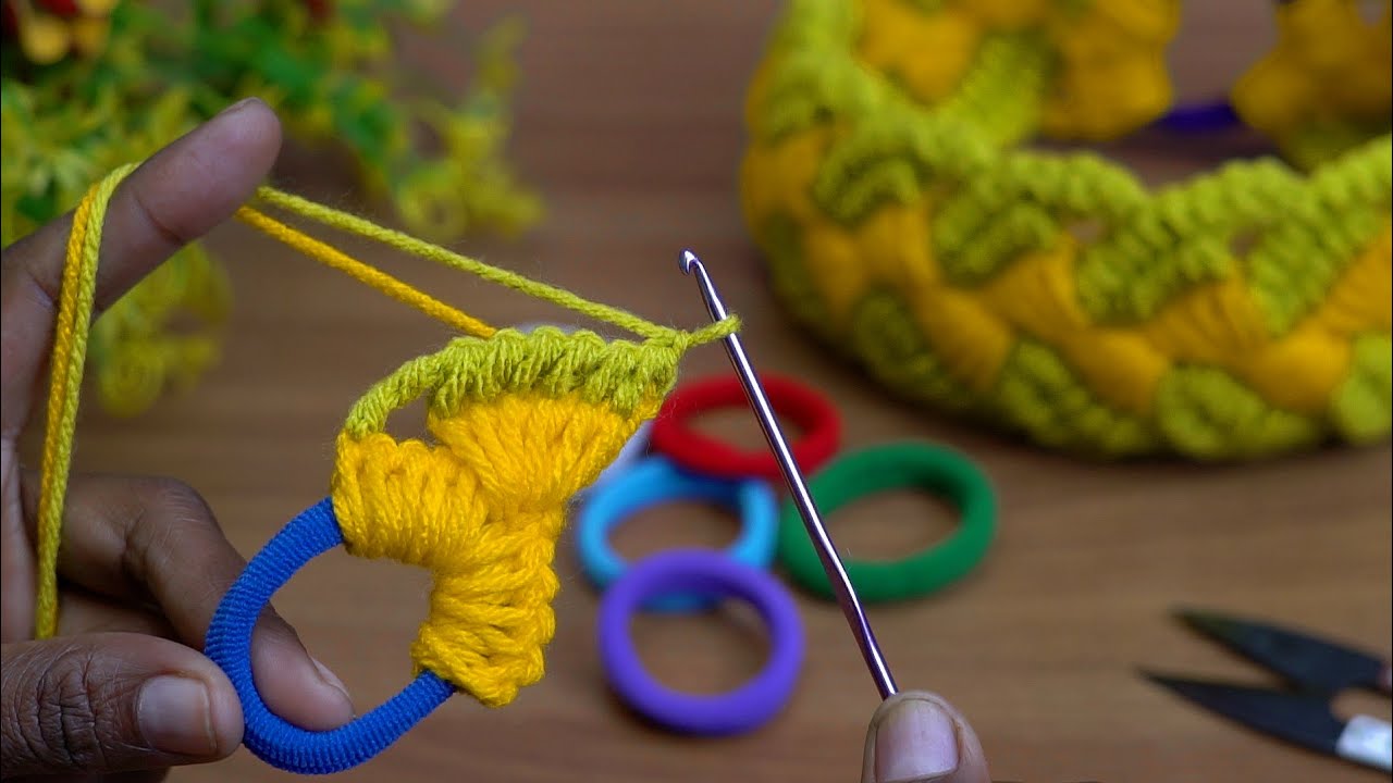 ️Adorable Crochet ️ to the eyes/göze hoş gelen/Never seened knitting ...