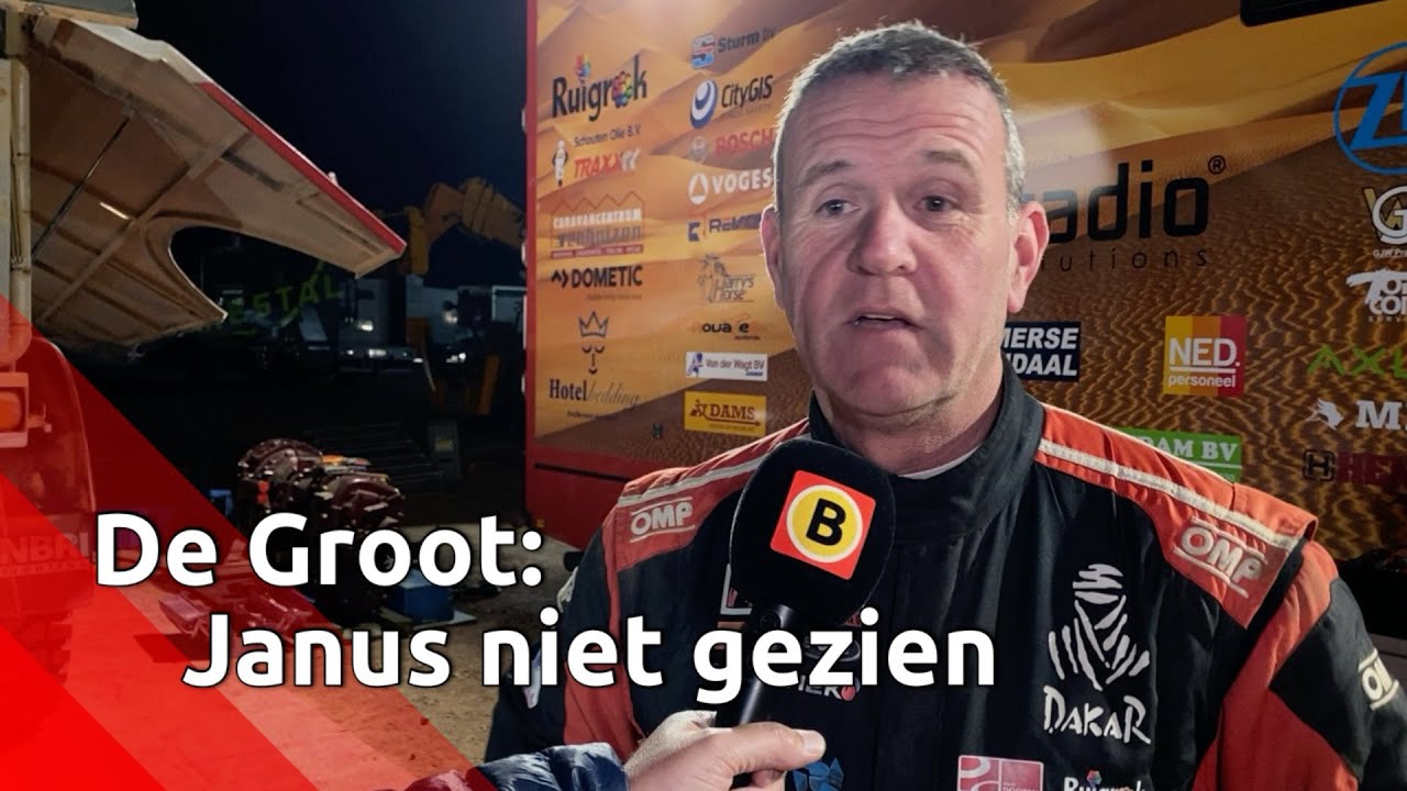 Richard de Groot (Firemen Dakar Team): 'Ik heb Janus niet gezien' - YouTube