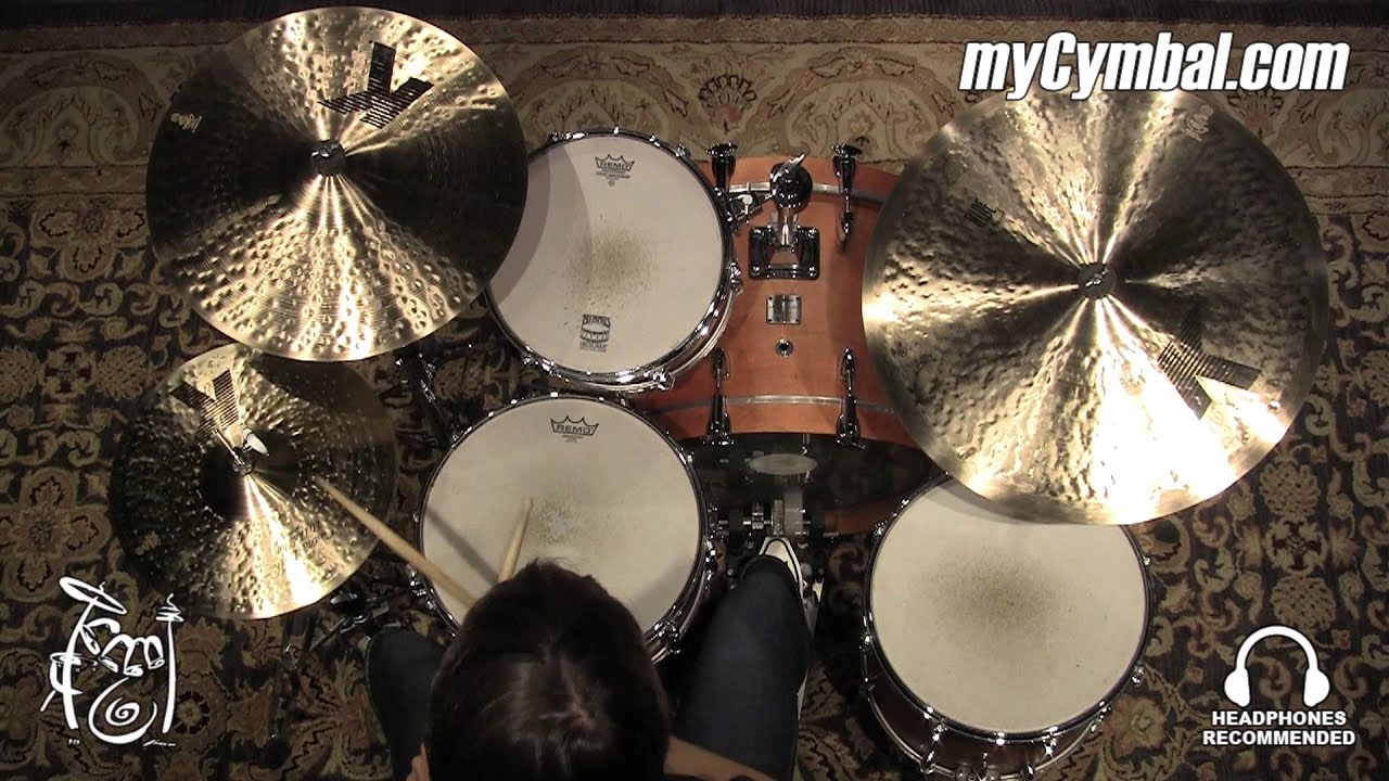 Zildjian 14" K Custom Dark Hi Hat Cymbals - 1061/1221g (K0943-1013016C ...