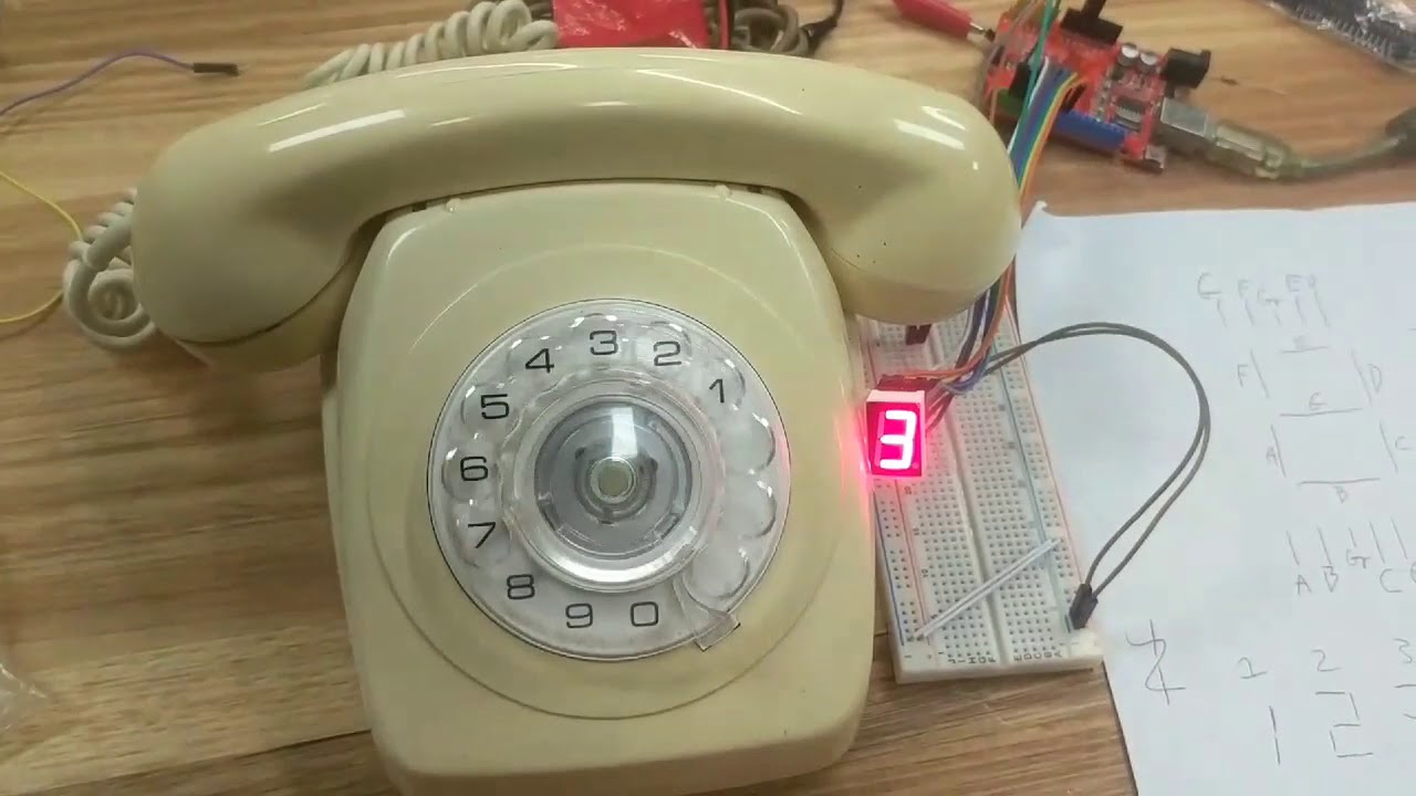 Analog Phone, Digital Display - YouTube