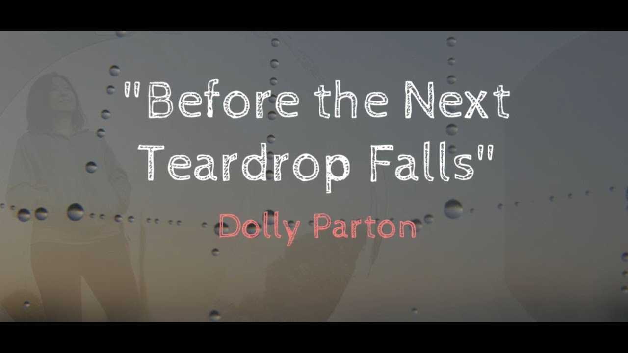 Dolly Parton- "Before the next teardrop falls" (Lyrics) - YouTube