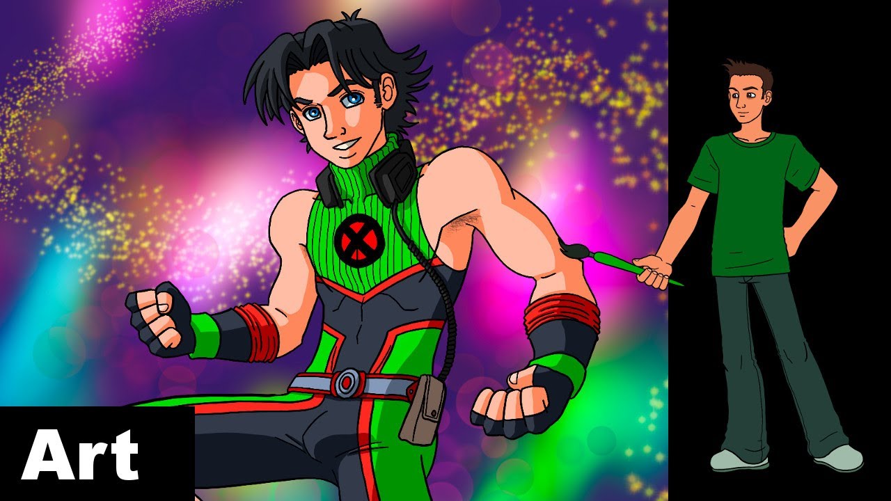 Art | Marvel Comics' New X-Men: DJ - YouTube