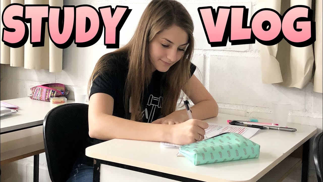 Study Vlog quase AO VIVO parte 2 l Como eu estudo para as provas usando slides - YouTube