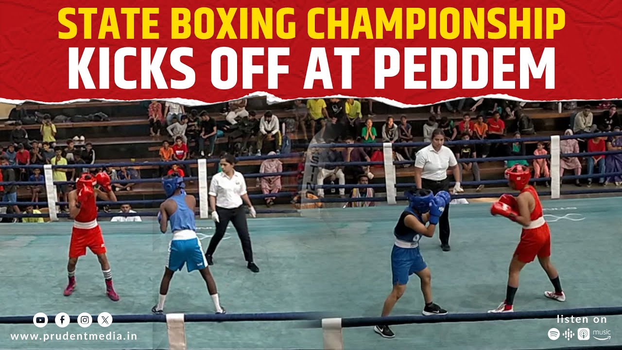 Sub Junior & Junior State Boxing Championship Kicks Off at Peddem ...