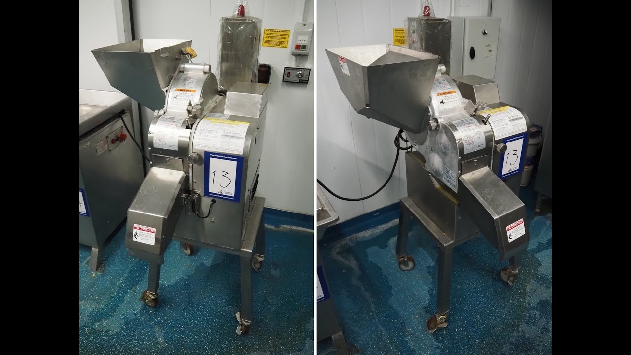 1381-13: Emura Food Machine CO., LTD dicer - YouTube