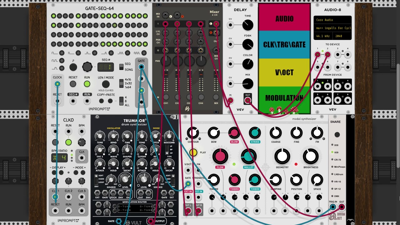 Tiny VCV Rack patch n°21 - YouTube