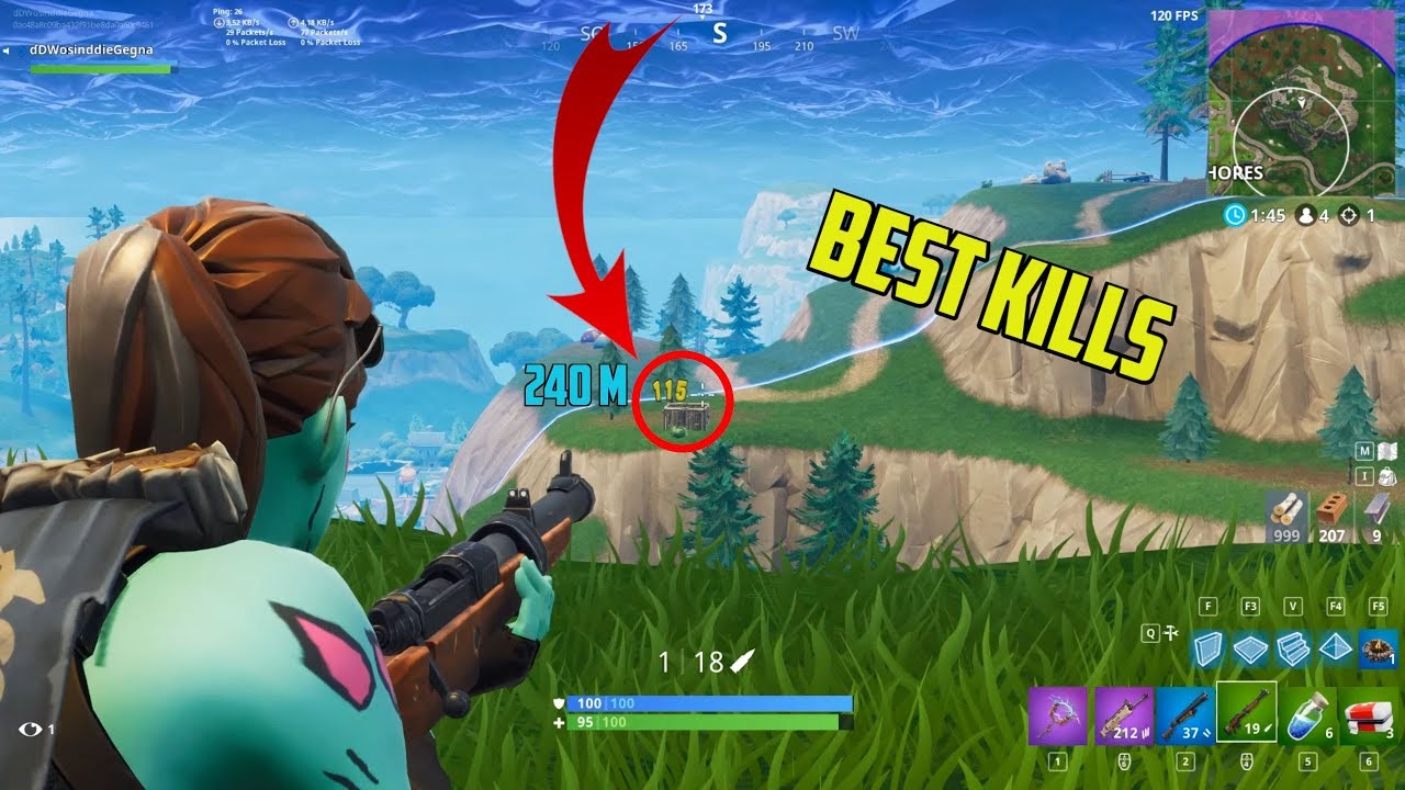 Insane Hunting Rifle Kill Compilation | Fortnite Battle Royale - YouTube