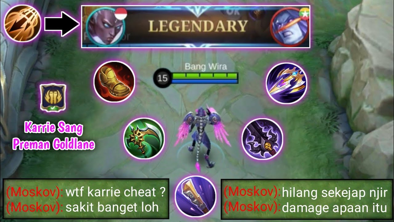 MOSKOV YANG SUDAH DI REVAMP MASIH BISA DI TAKLUKAN OLEH KARRIE FULL ...