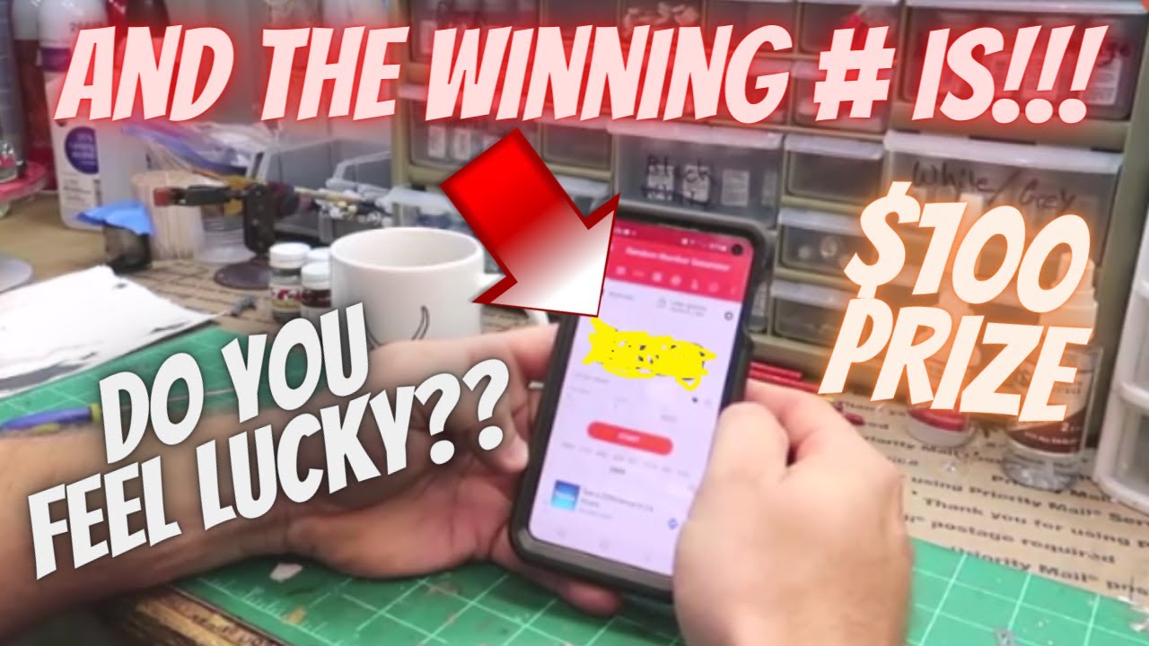 5000 Subscriber Giveaway Results!!! 100$ Hobby Nut Models Gift ...