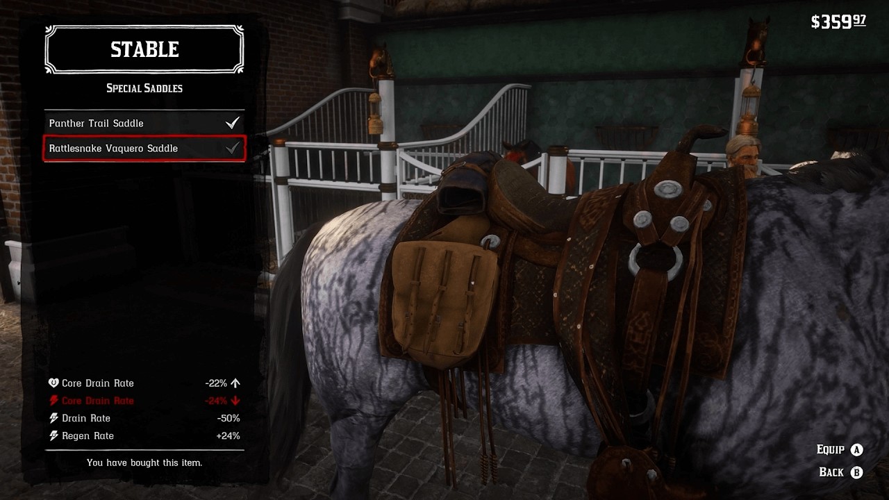 RDR2-You Only Need These Two Horse Saddles - YouTube