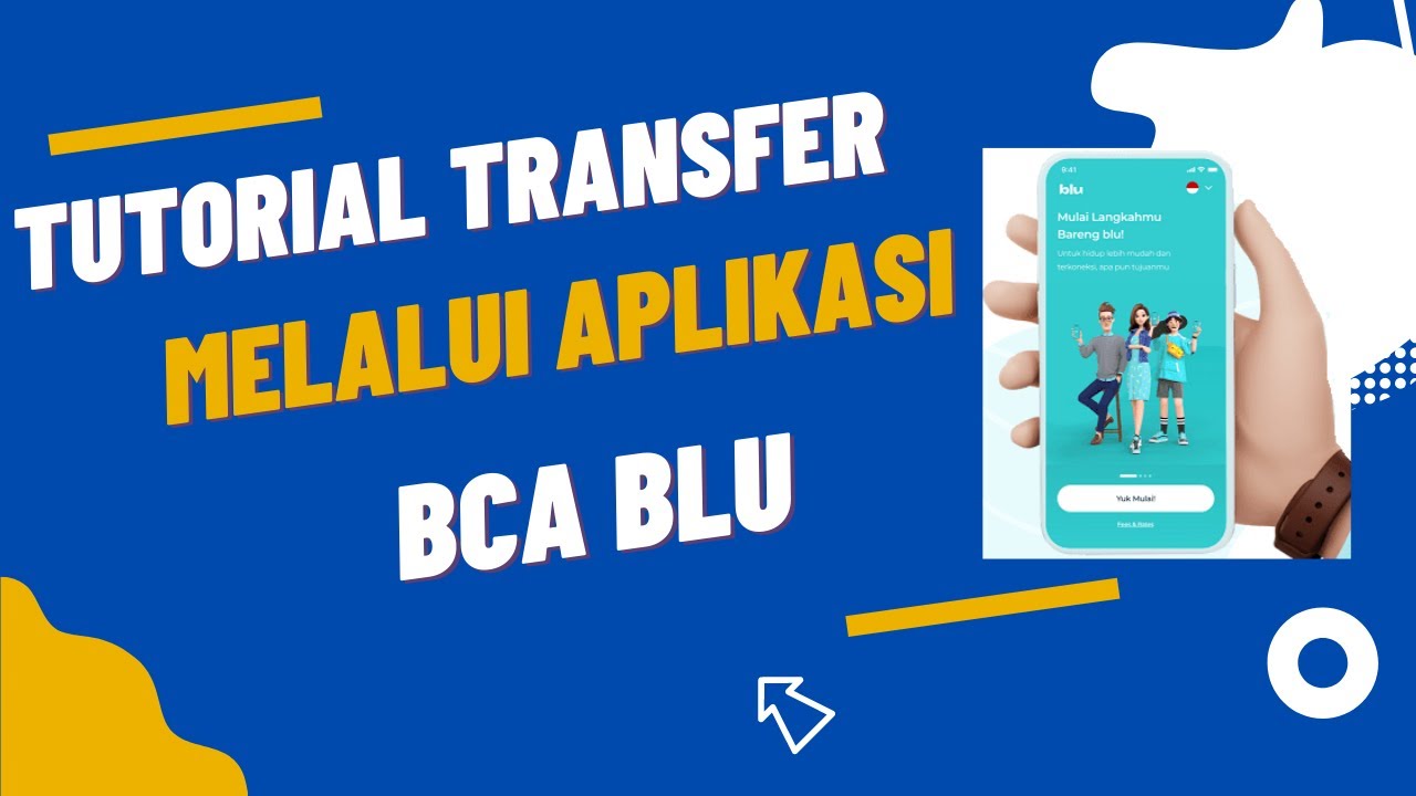 Cara Transfer melalui Aplikasi BCA BLU Gratis biaya Admin - YouTube