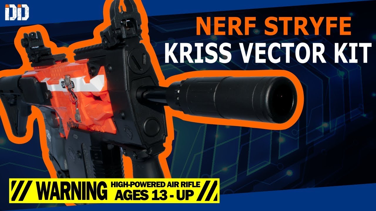 💥Nerf Mods: Nerf Stryfe Kriss Vector Mod Kit💥 - YouTube